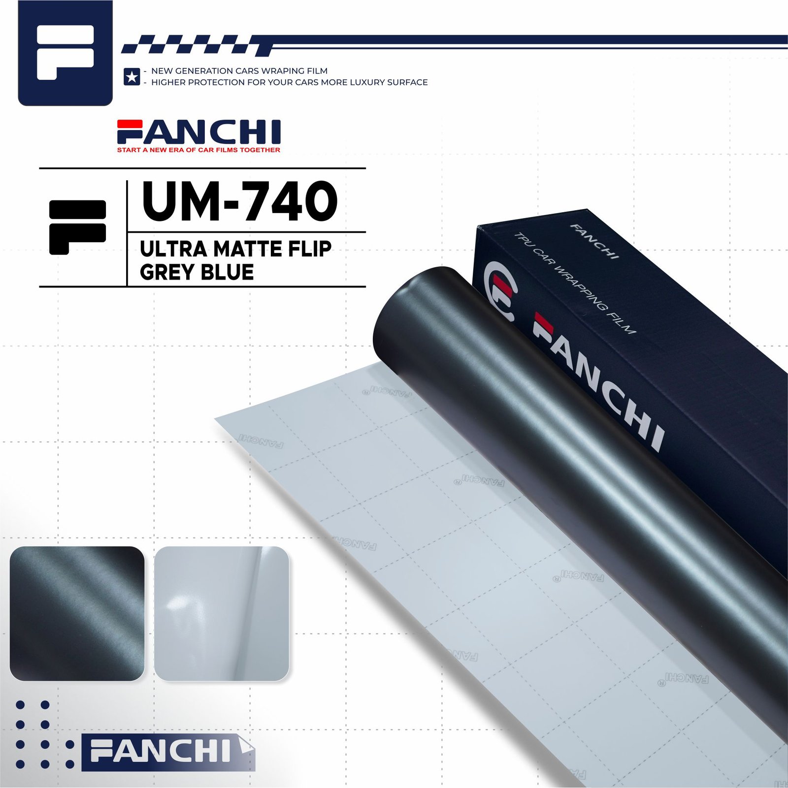 Ultra Matte Flip Grey Blue - Achieving Extraordinary Achievments