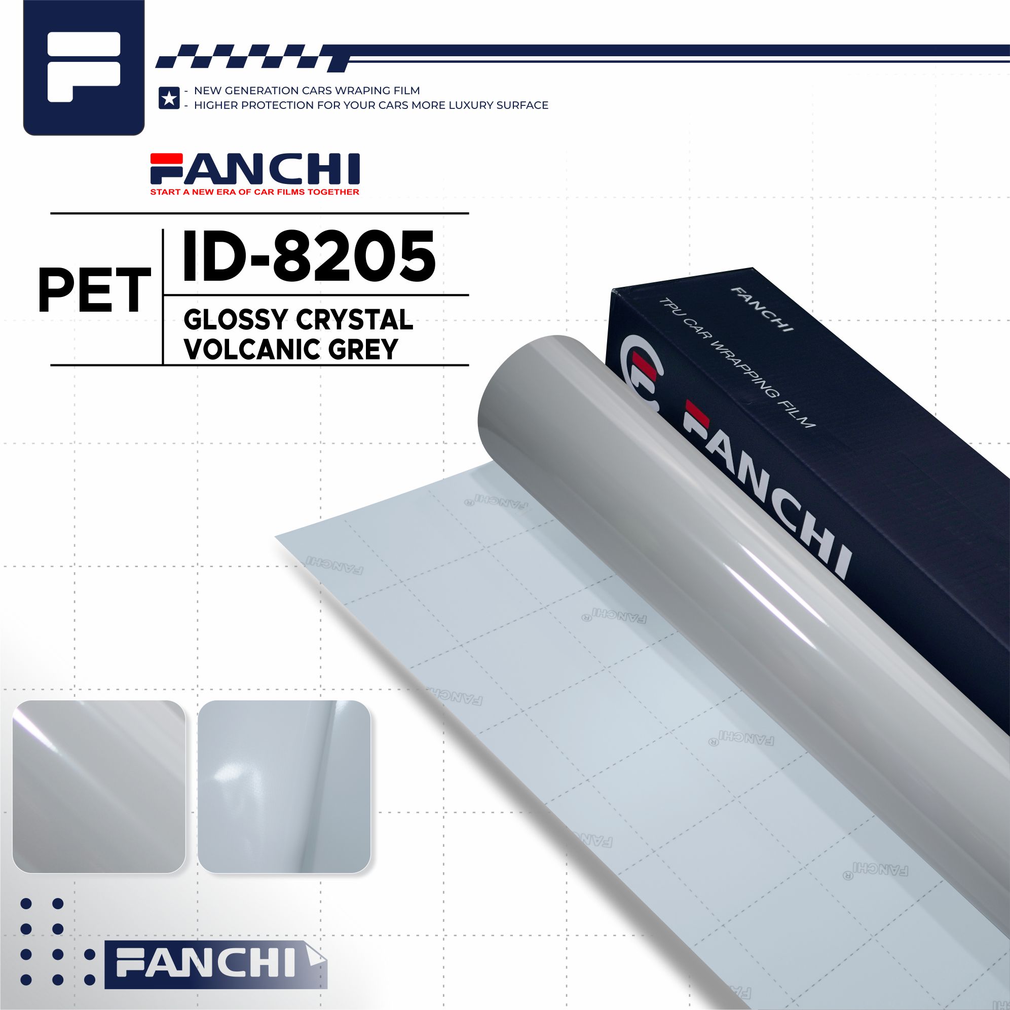 Glossy Crystal Volcanic Grey - Achieving Extraordinary Achievments