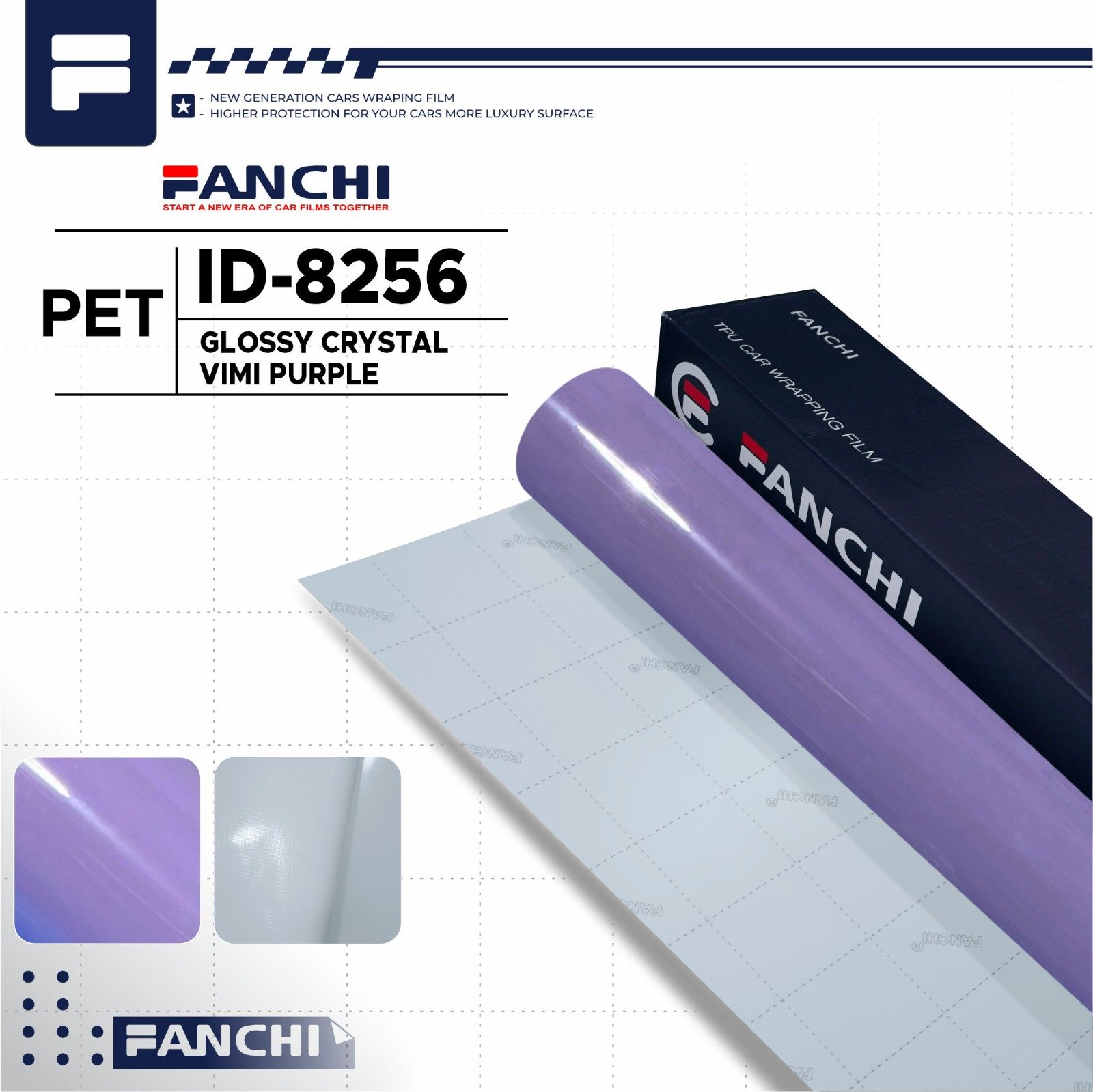 Glossy Crystal Vimi Purple - Achieving Extraordinary Achievments