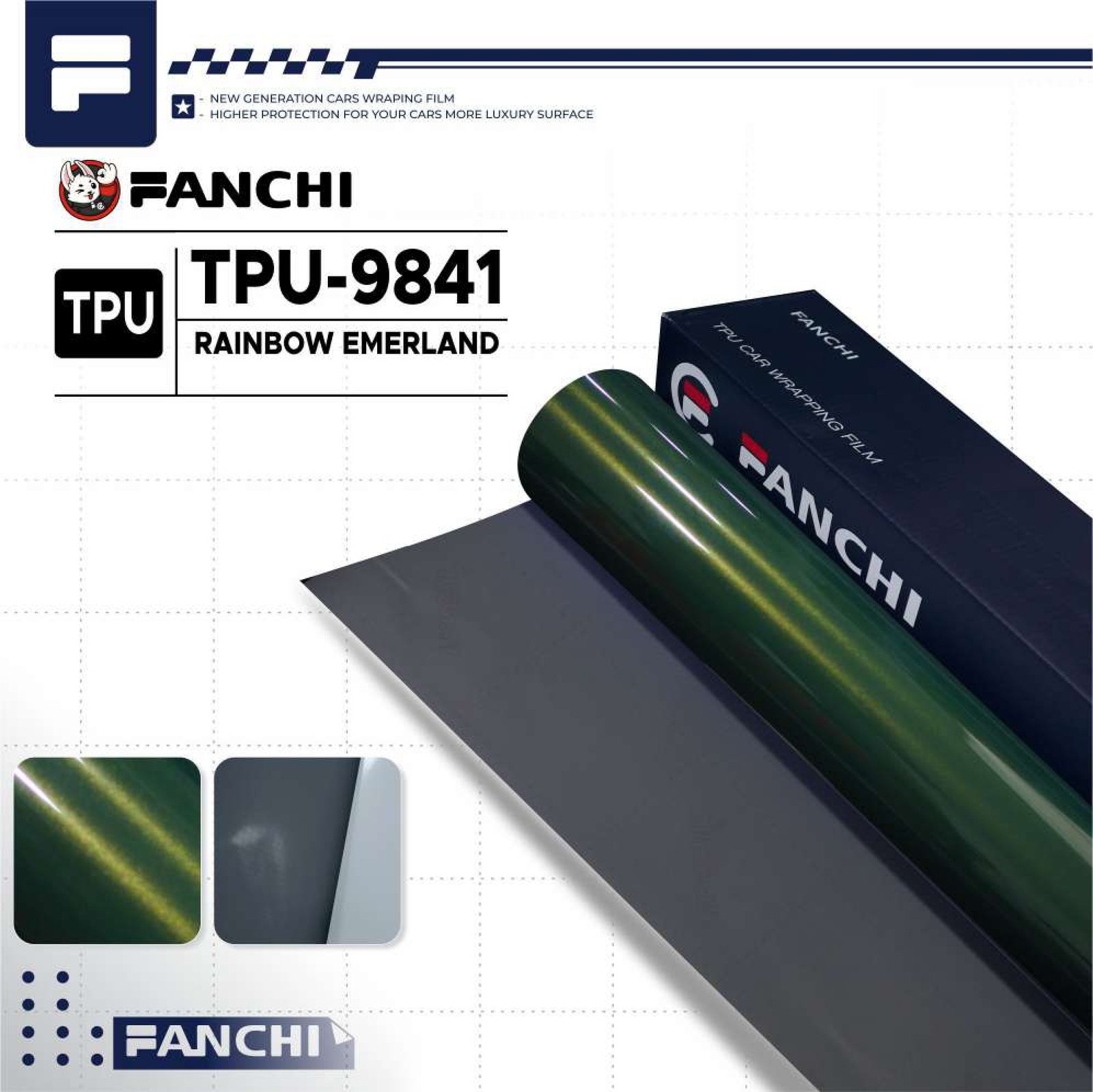 TPU - Rainbow Emerald - Achieving Extraordinary Achievments