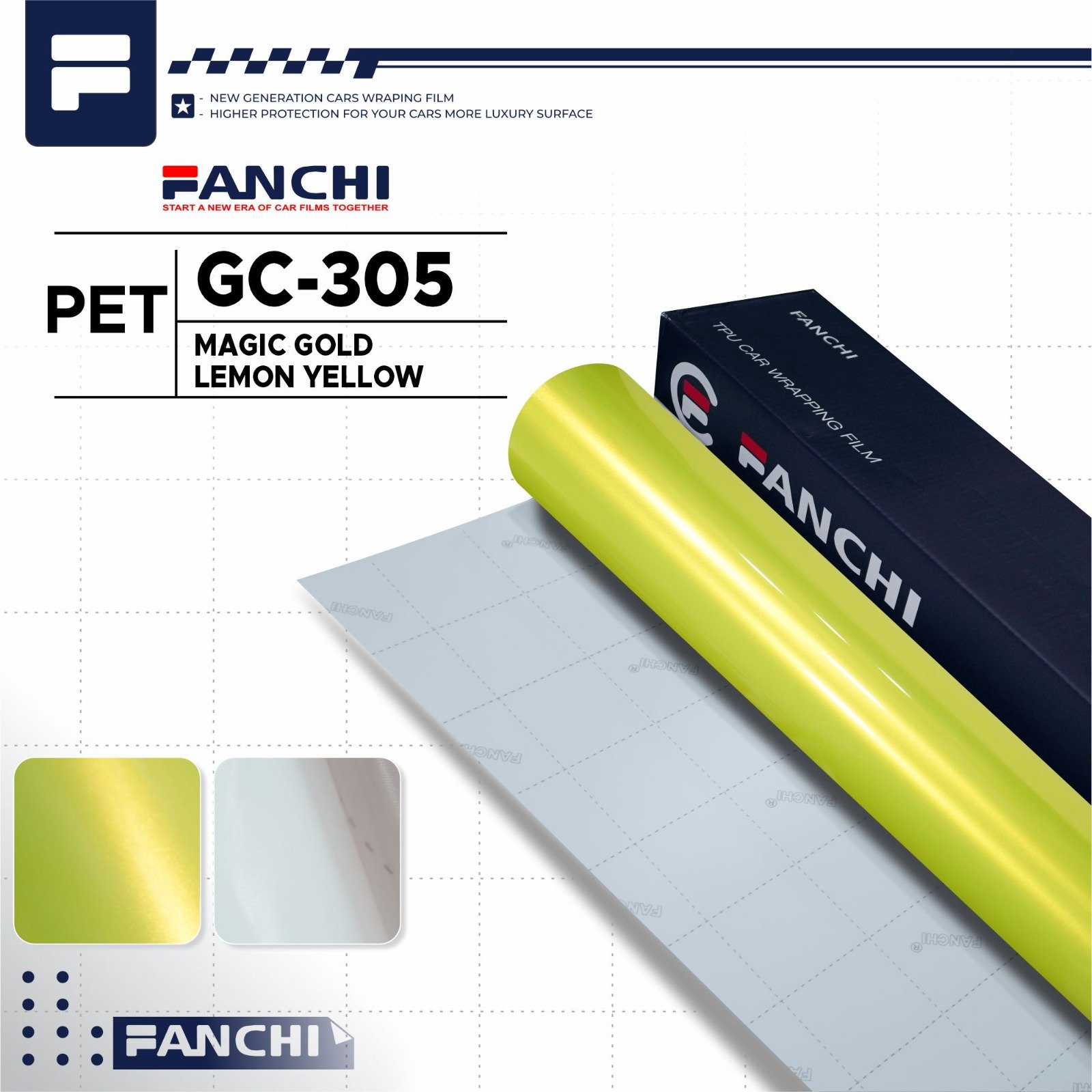 Magic Gold Lemon Yellow PET - Achieving Extraordinary Achievments